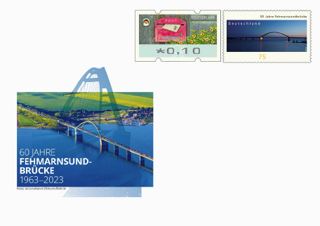 Gedenkganzsache „60 Jahre Fehmarnsundbrücke“ - Deutsche Briefmarken-Revue
