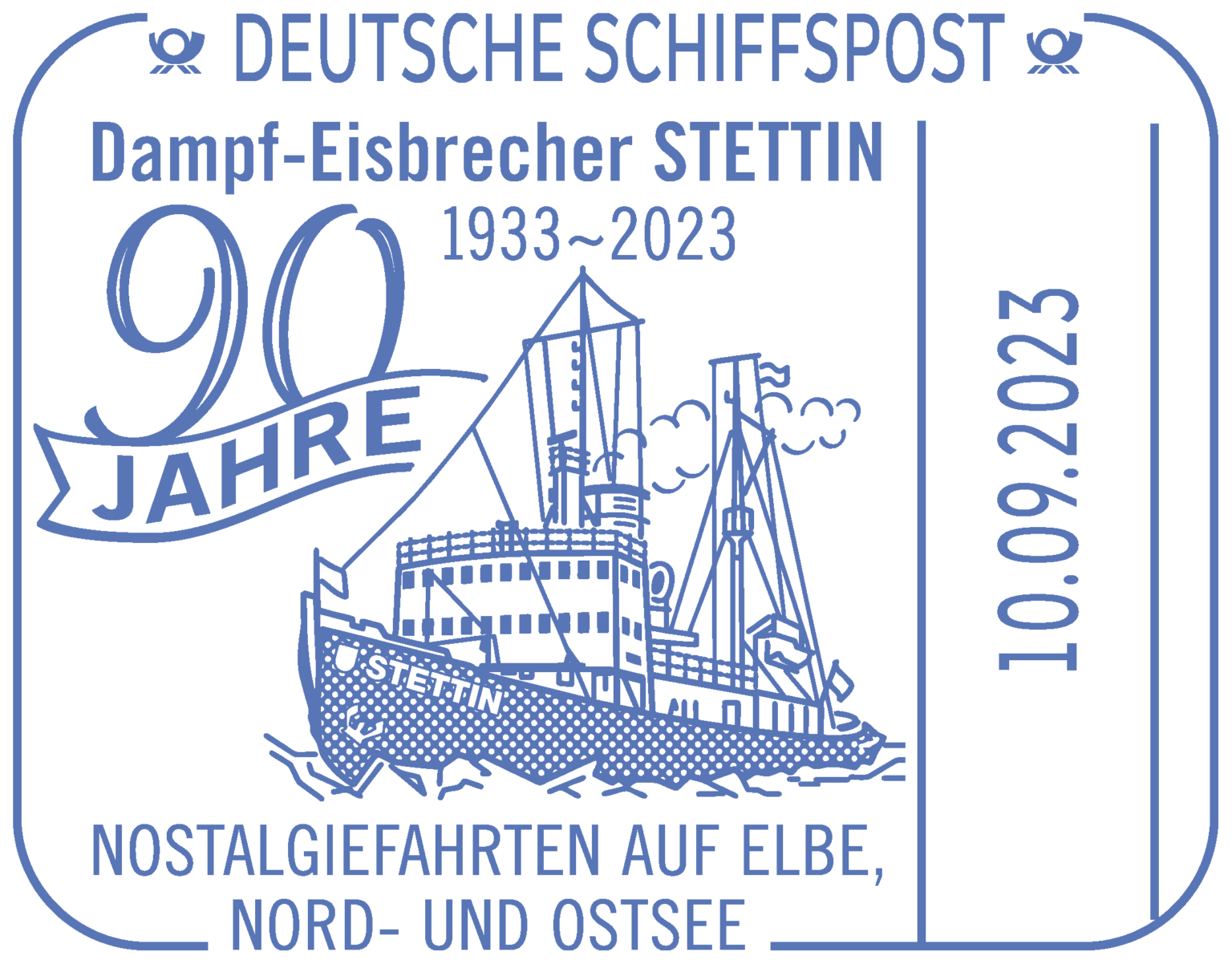 Neuer Schiffspost-Sonderstempel - Deutsche Briefmarken-Revue