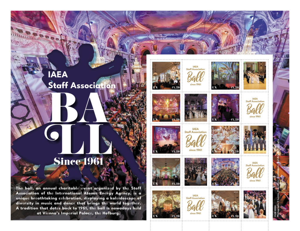 Vereinte Nationen: IAEA Staff Association Ball - Deutsche Briefmarken-Revue